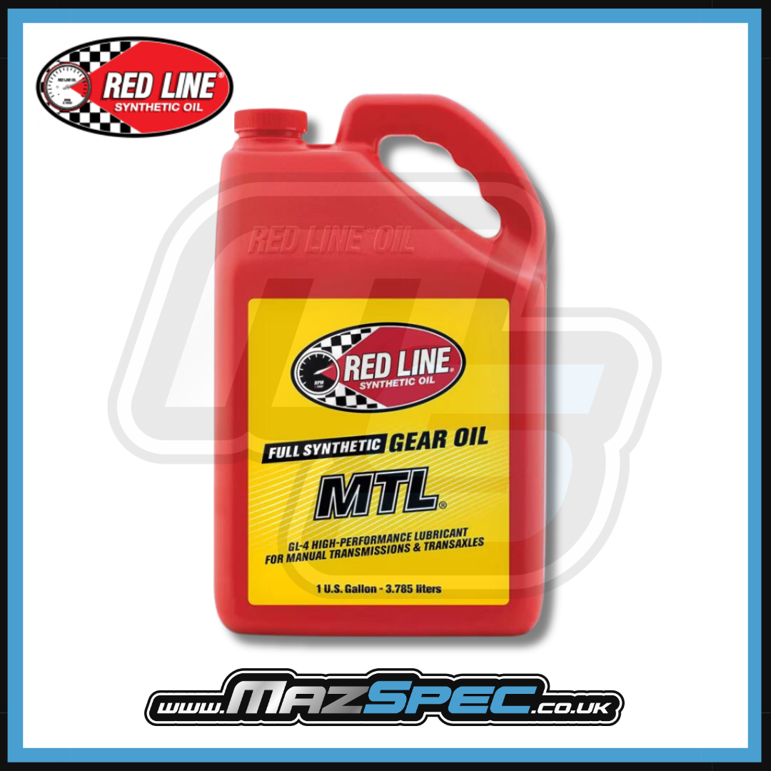 Red Line MTL 75W80 GL 4 Manual Transmission Gear Oil 3.78L MazSpec