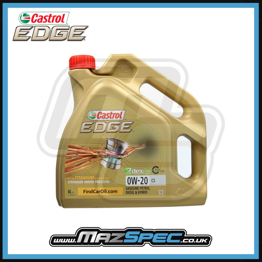 Castrol Edge 0W-20 C5 (4L) Engine Oil - All MK4 (15-Pres) | MazSpec