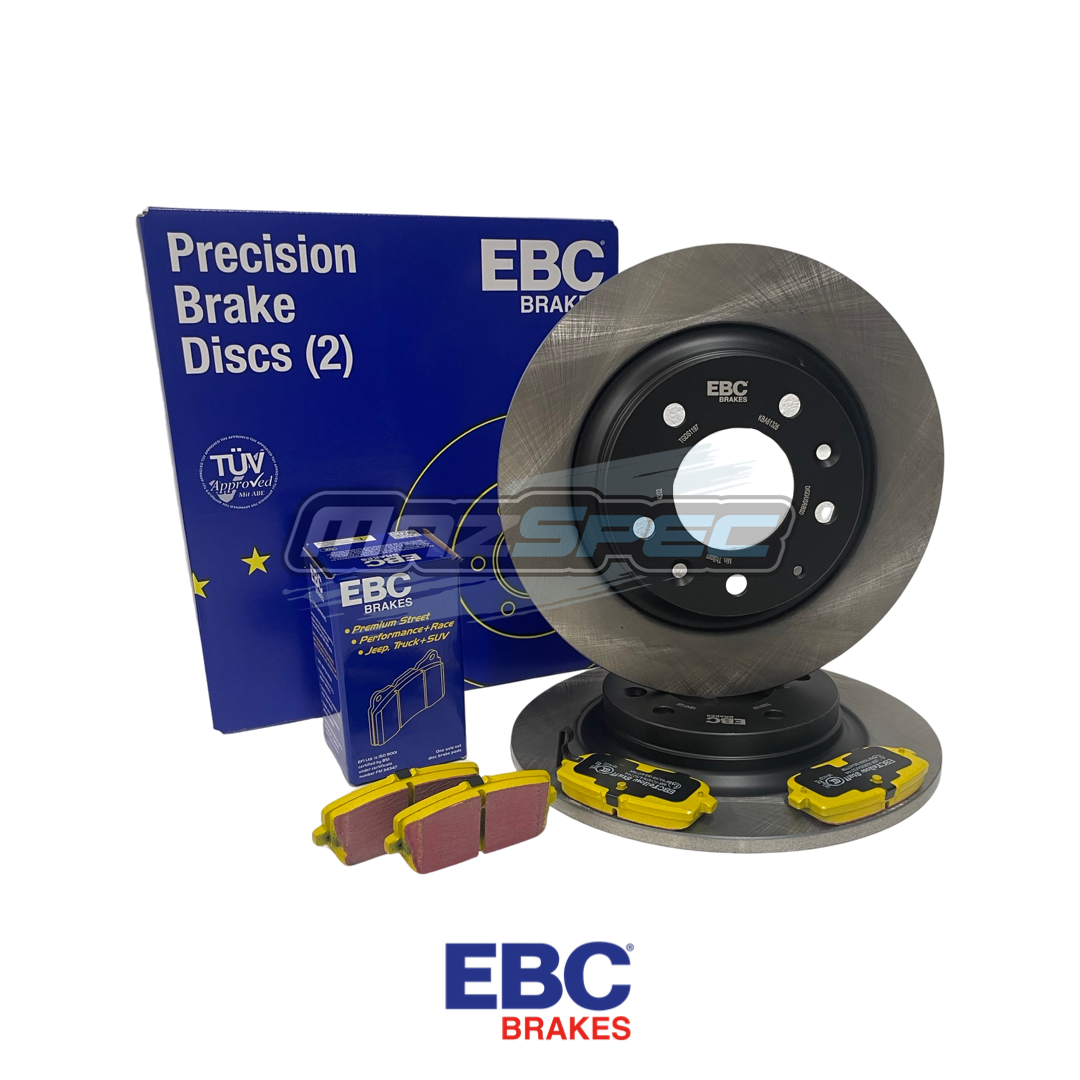 EBC Yellow Stuff Pad & EBC Std Disc Kit - Mazda MX5 MK1 1.8 (94-98) MK ...