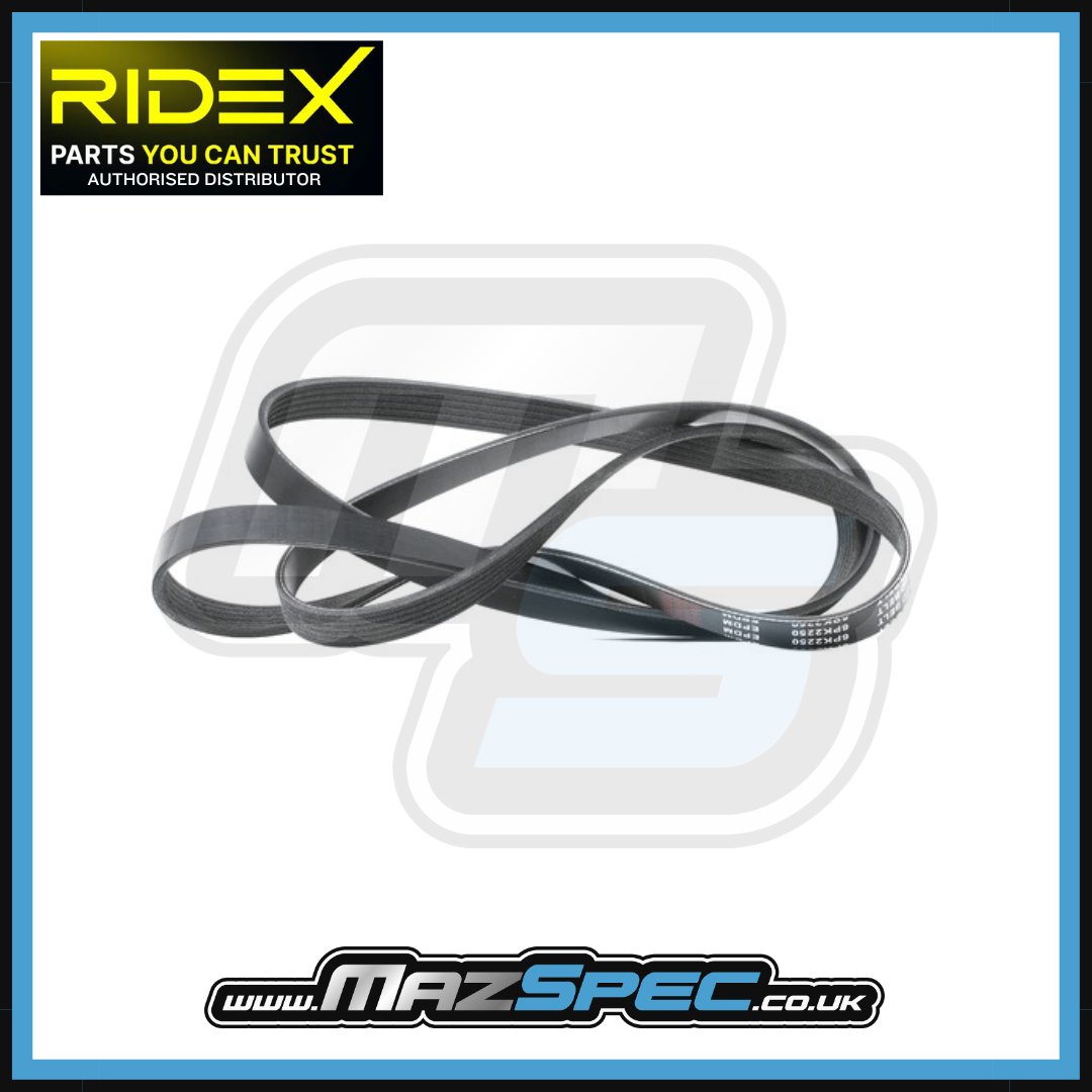 Ridex® Auxilary Belt • MX-5 MK3/NC (With Air Conditioning) (2006-2015 ...