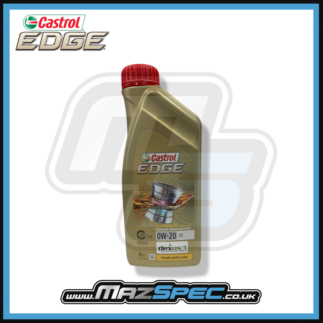 Castrol Edge 0W-20 C5 (1L) Engine Oil - All MK4 (15-Pres) | MazSpec