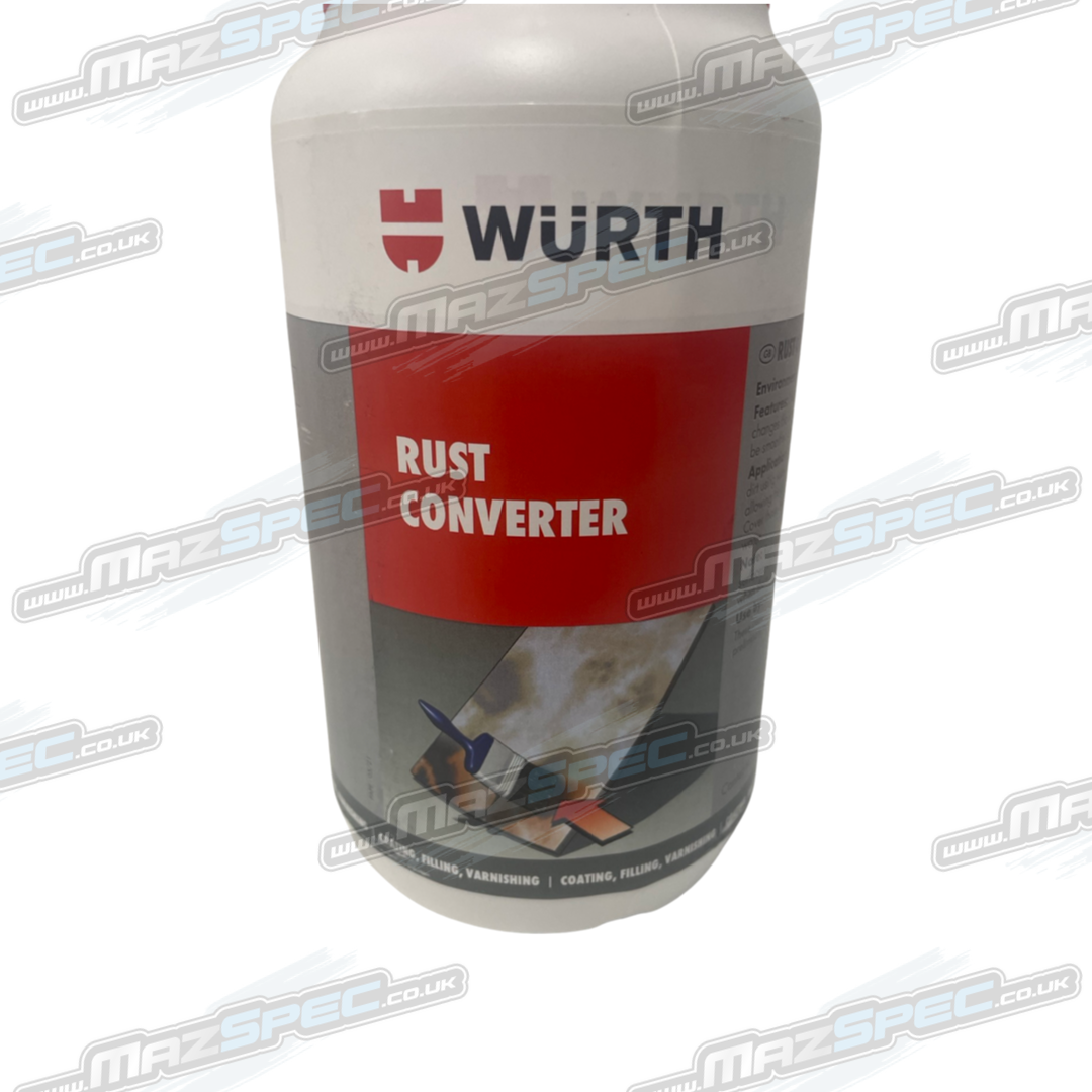 Wurth Rust Converter 1 Litre - Convert Rust Ready to Paint (Chassis ...