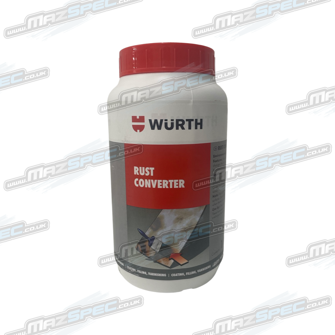 Wurth Rust Converter 1 Litre - Convert Rust Ready to Paint (Chassis ...