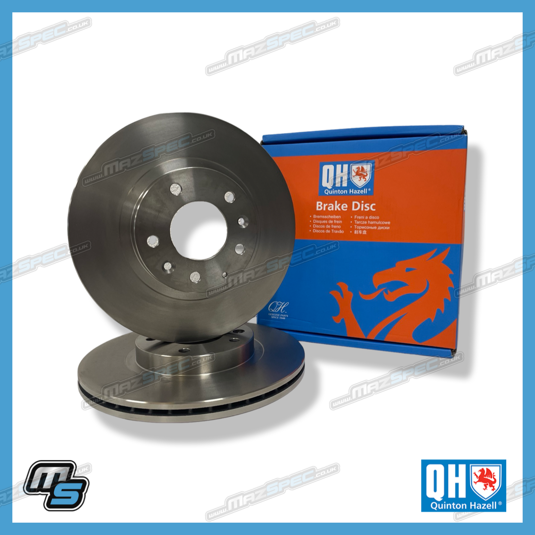 Front Brake Disc Pair - MX5 MK1/NA 1.6 (89-87) | MazSpec