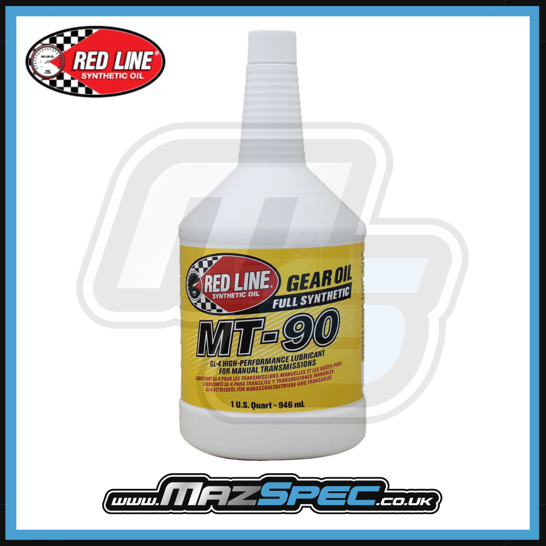 Red Line MT-90 75W90 GL-4 Manual Transmission Gear Oil • 946ml | MazSpec