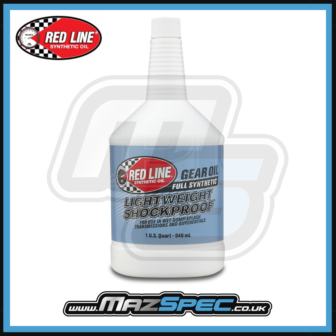 Red Line Lightweight Shock Proof Gear Oil • 946ml | MazSpec