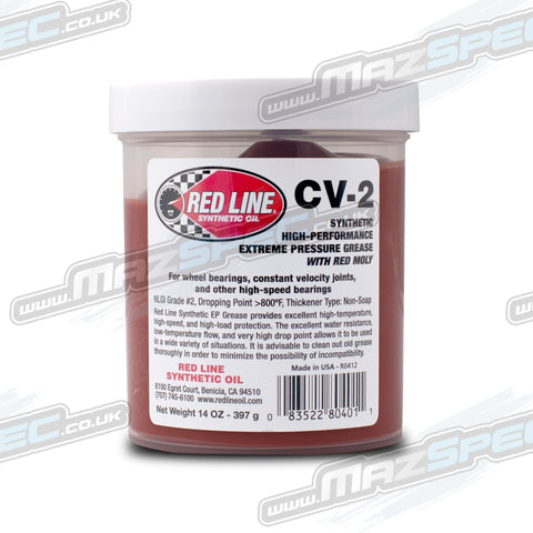 Red Line CV2 Grease With Moly • 397g Tub | MazSpec