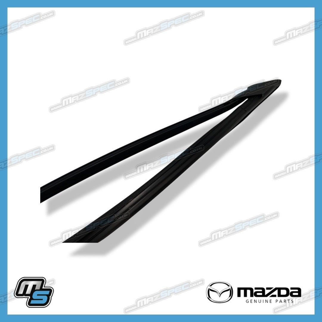 Genuine Quarterlight / Window Glass Rubber Channel RH - Mazda MX5 MK3 ...