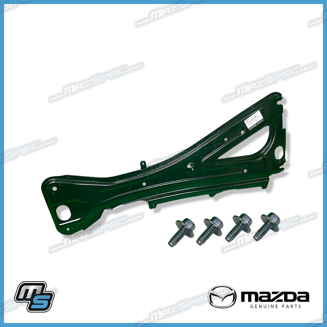 Genuine Underbody 'Y' Cross Member / Chassis Brace & Bolts Kit - Mazda ...