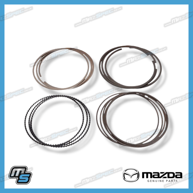 Genuine Engine Piston Ring Set (2.0) - Mazda MX5 MK3 3.5 3.75 / NC (06 ...