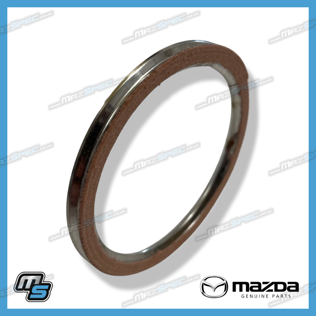 Genuine Exhaust Mid Pipe to Back Box Gasket - Mazda MX5 MK3 3.5 3.75 ...