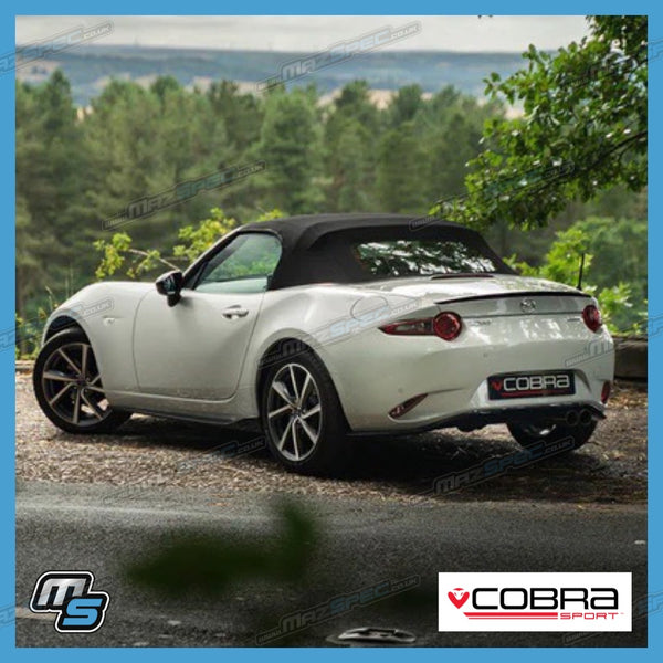 Cobra Sport Race Rear Axle Back Performance Exhaust - Mazda MX5 MK4 ...