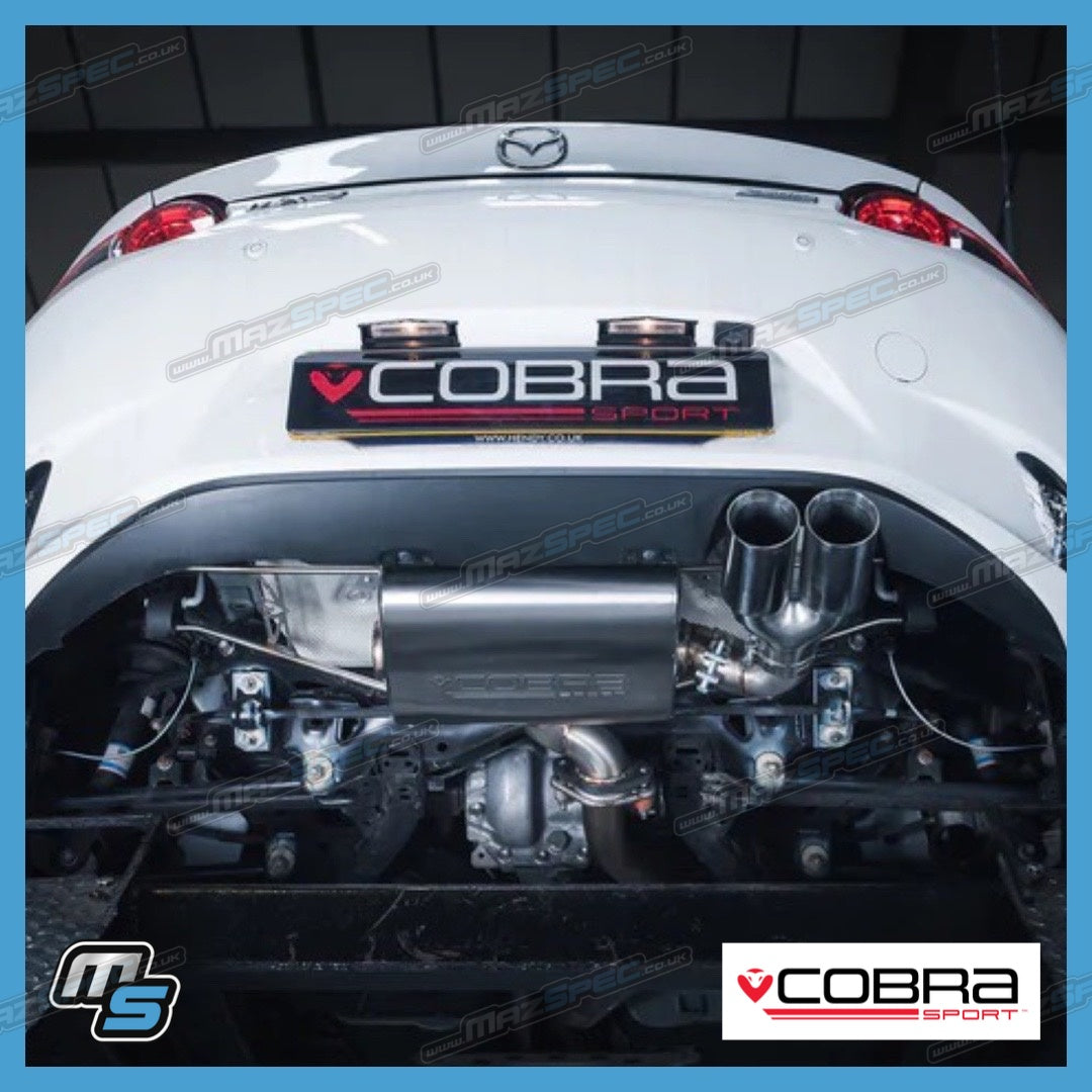 Cobra Sport Race Rear Axle Back Performance Exhaust - Mazda MX5 MK4 ...