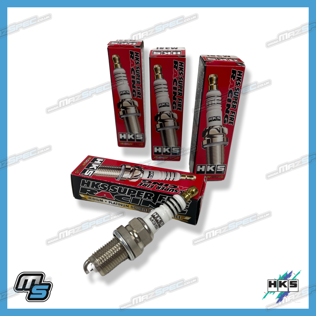 HKS Super Fire Racing Spark Plug - Mazda MX5 MK1 (NA) / MK2 2.5 (NB ...